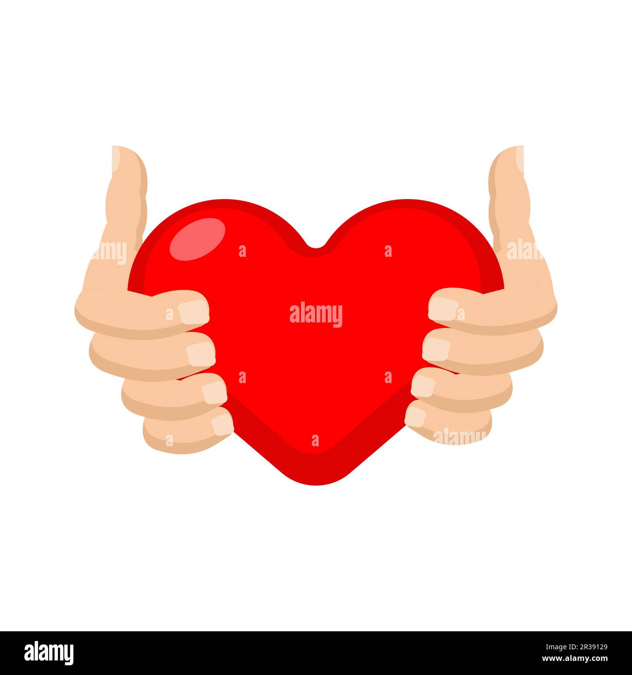 Children holding hands heart Stock Vector Images - Alamy