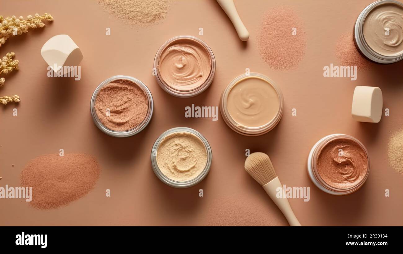 Woman foundation shades hi-res stock photography and images - Alamy