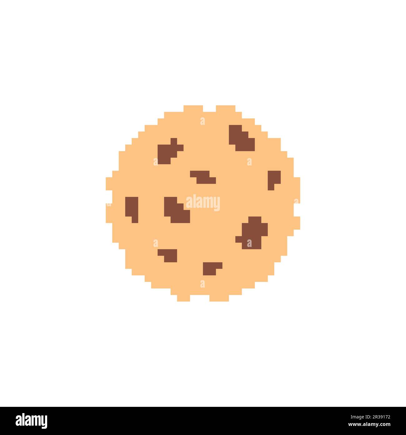 Minecraft Cookie Pixel Art