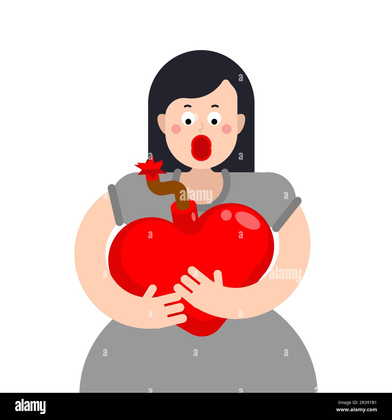 Girl dynamite Stock Vector Images - Alamy