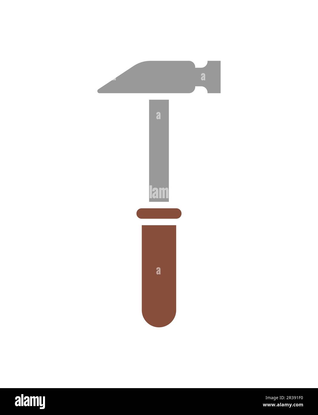 Hammer hand tool. gavel isolated. Vector illustration Stock Vector Image & Art - Alamy