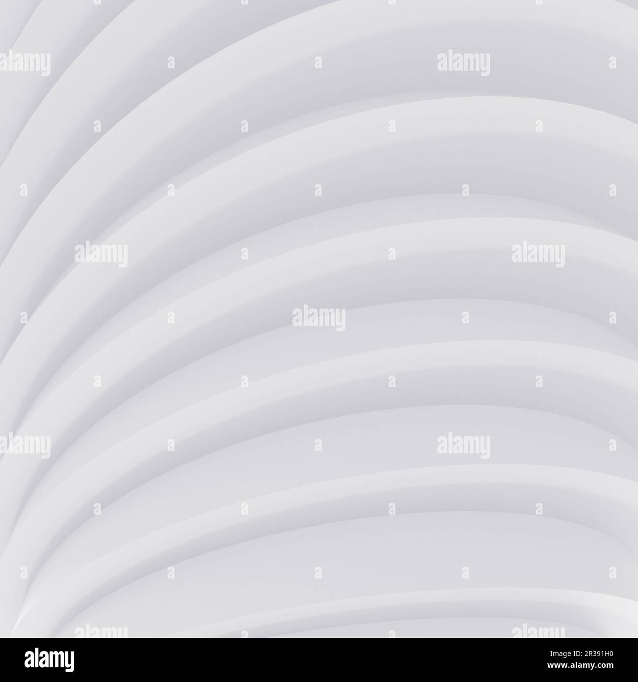 Modern abstract white rounded circle shapes background. Minimalistic ...
