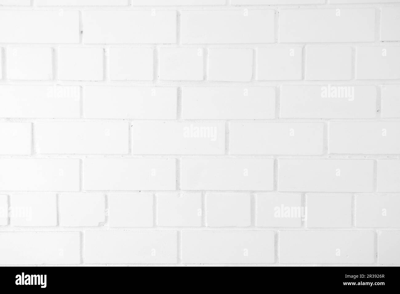 White brick wall. Solid empty background. Design blank Stock Photo - Alamy
