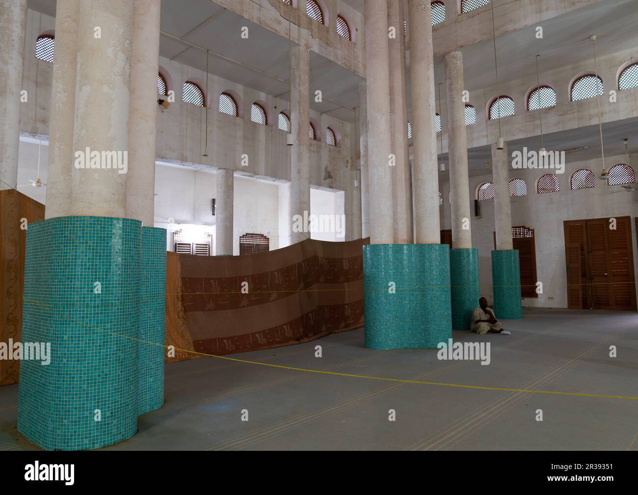 Inside Shaafi Mosque, Northern Red Sea, Massawa, Eritrea Stock Photo ...