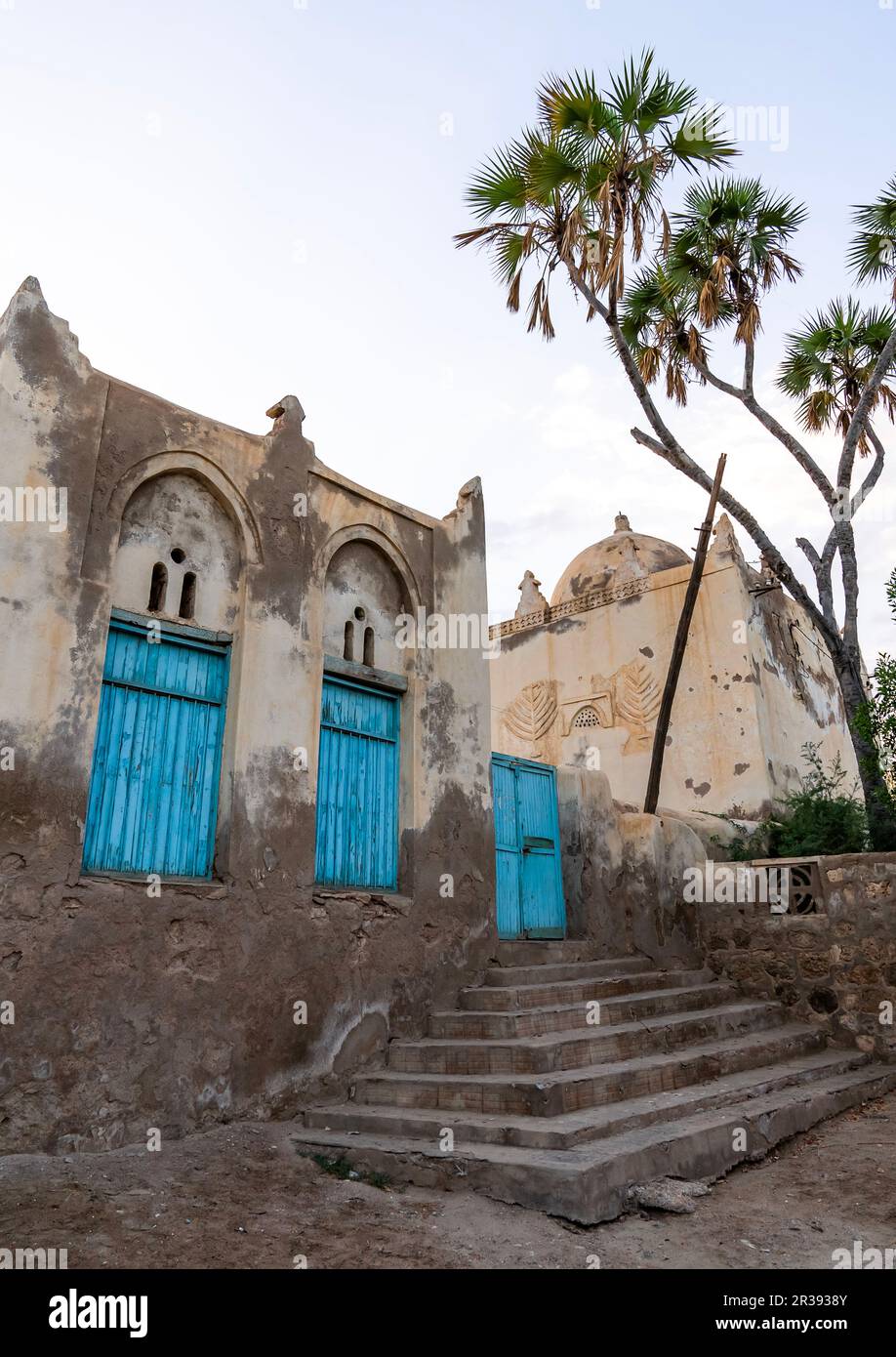 The Mosque of Sheikh Hamal, Northern Red Sea, Massawa, Eritrea Stock ...
