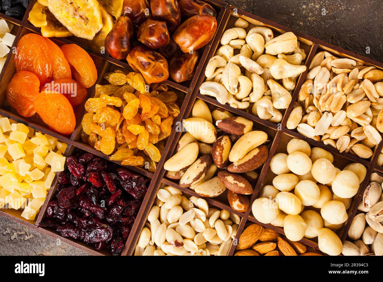 Assorted dried nuts hi-res stock photography and images - Alamy