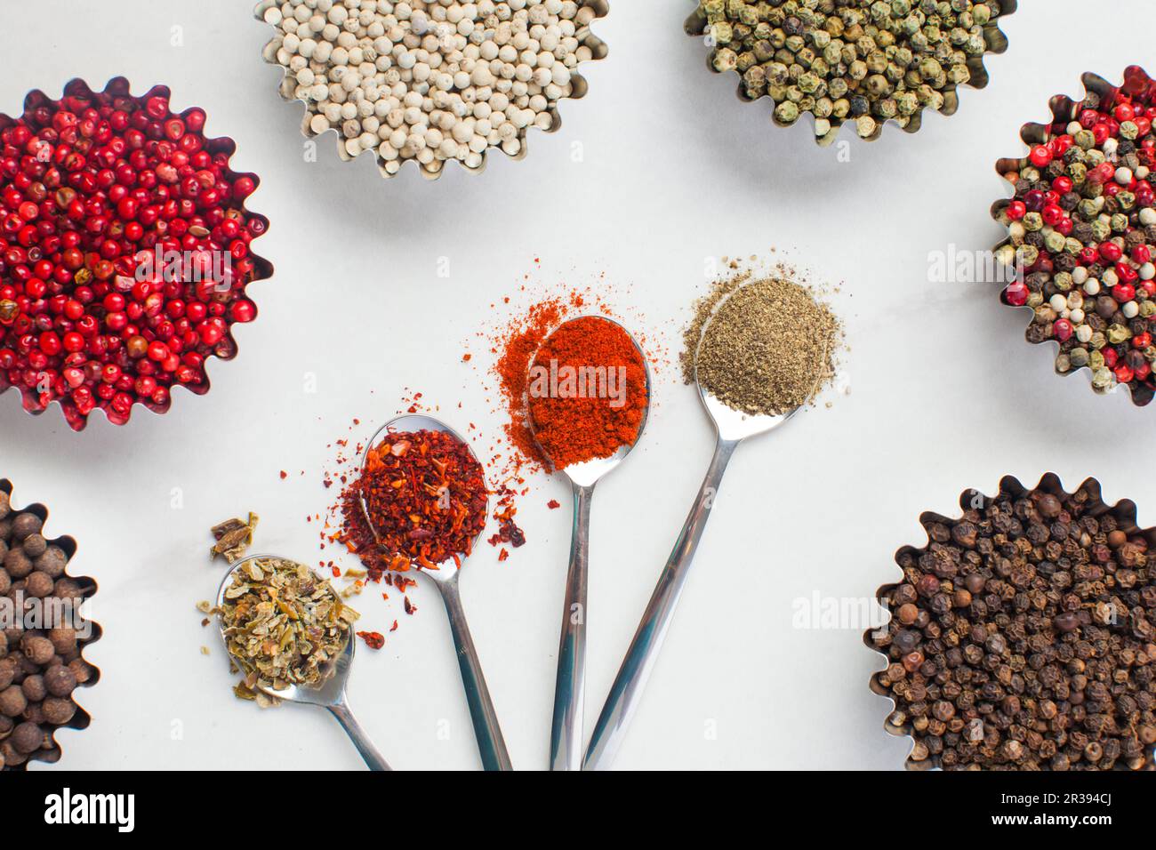 Pepper types hi-res stock photography and images - Alamy