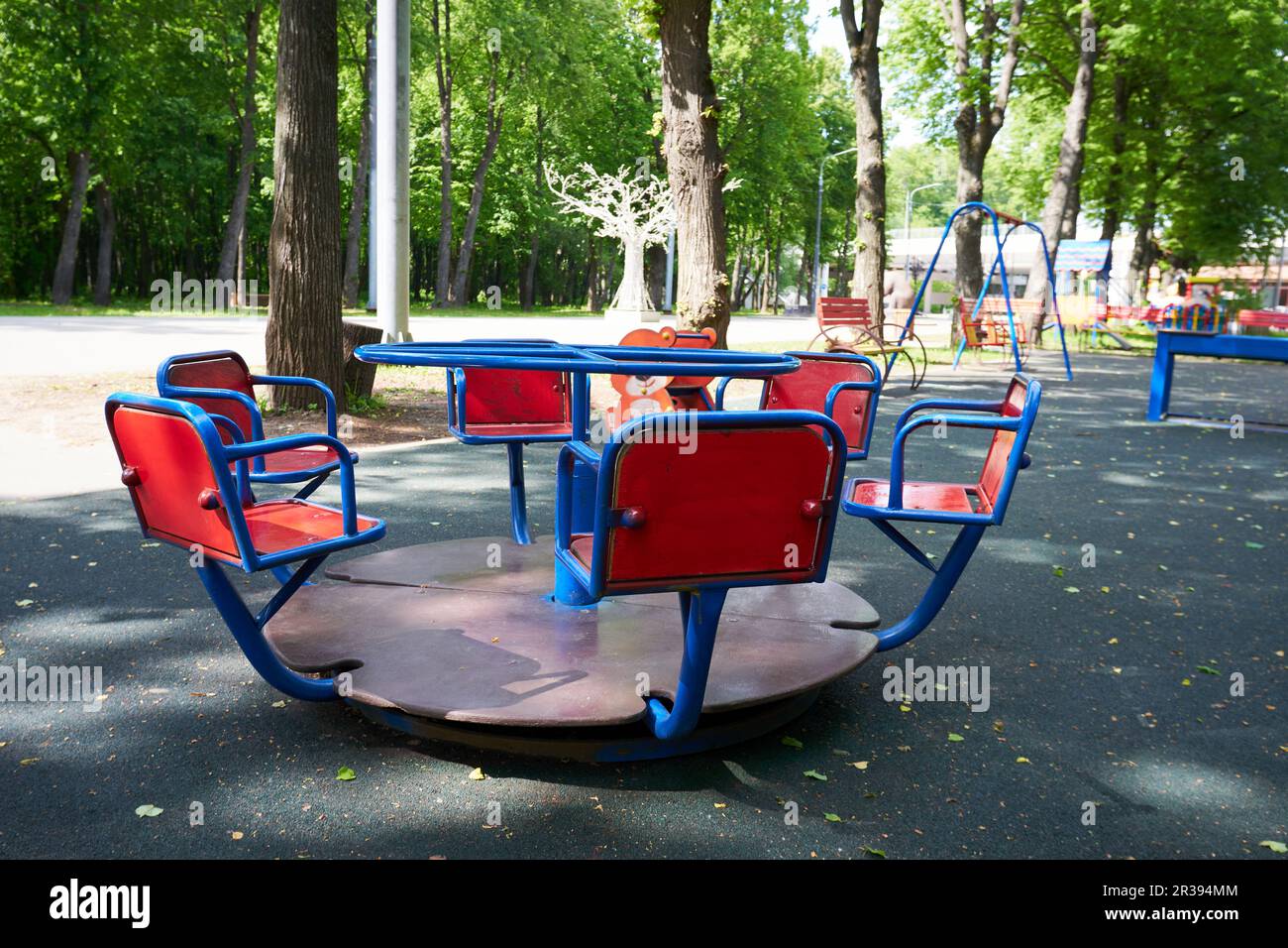 Playground without children hi-res stock photography and images - Alamy