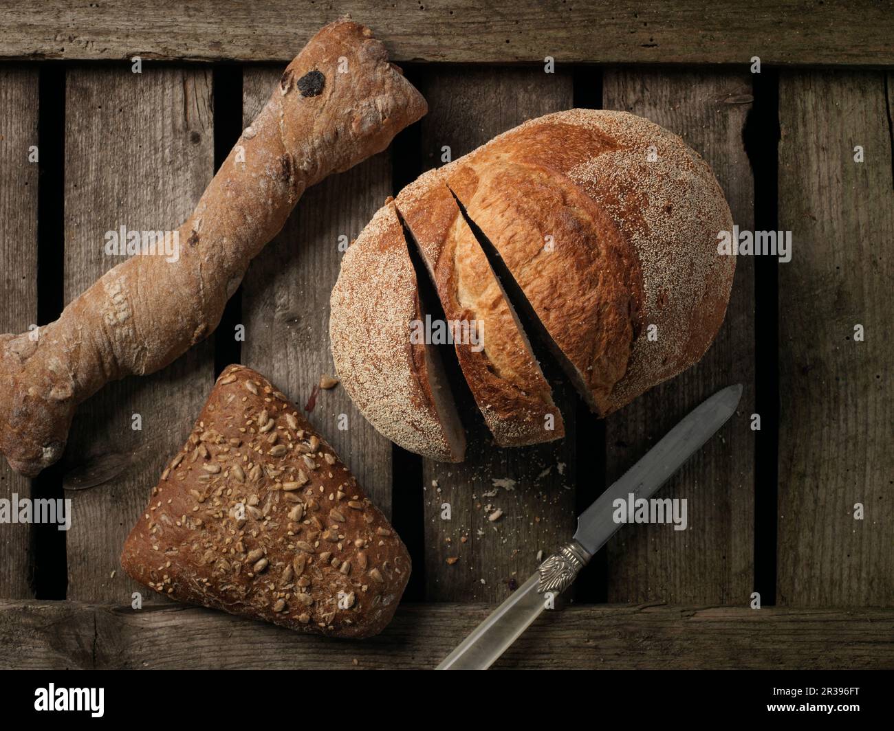 Bread still life Stock Photo - Alamy