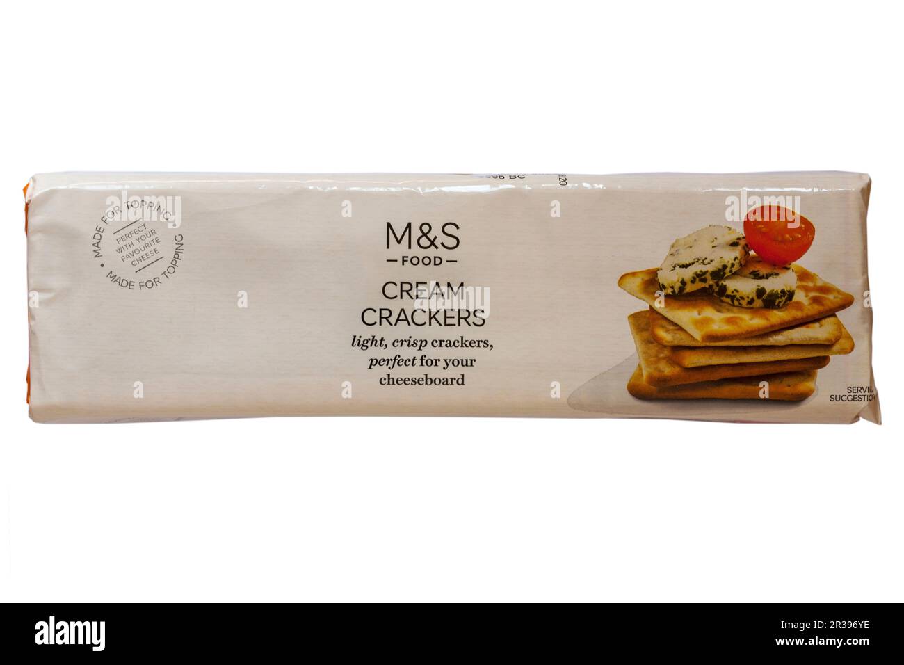 Packet of Cream Crackers from M&S light crisp crackers perfect for your ...