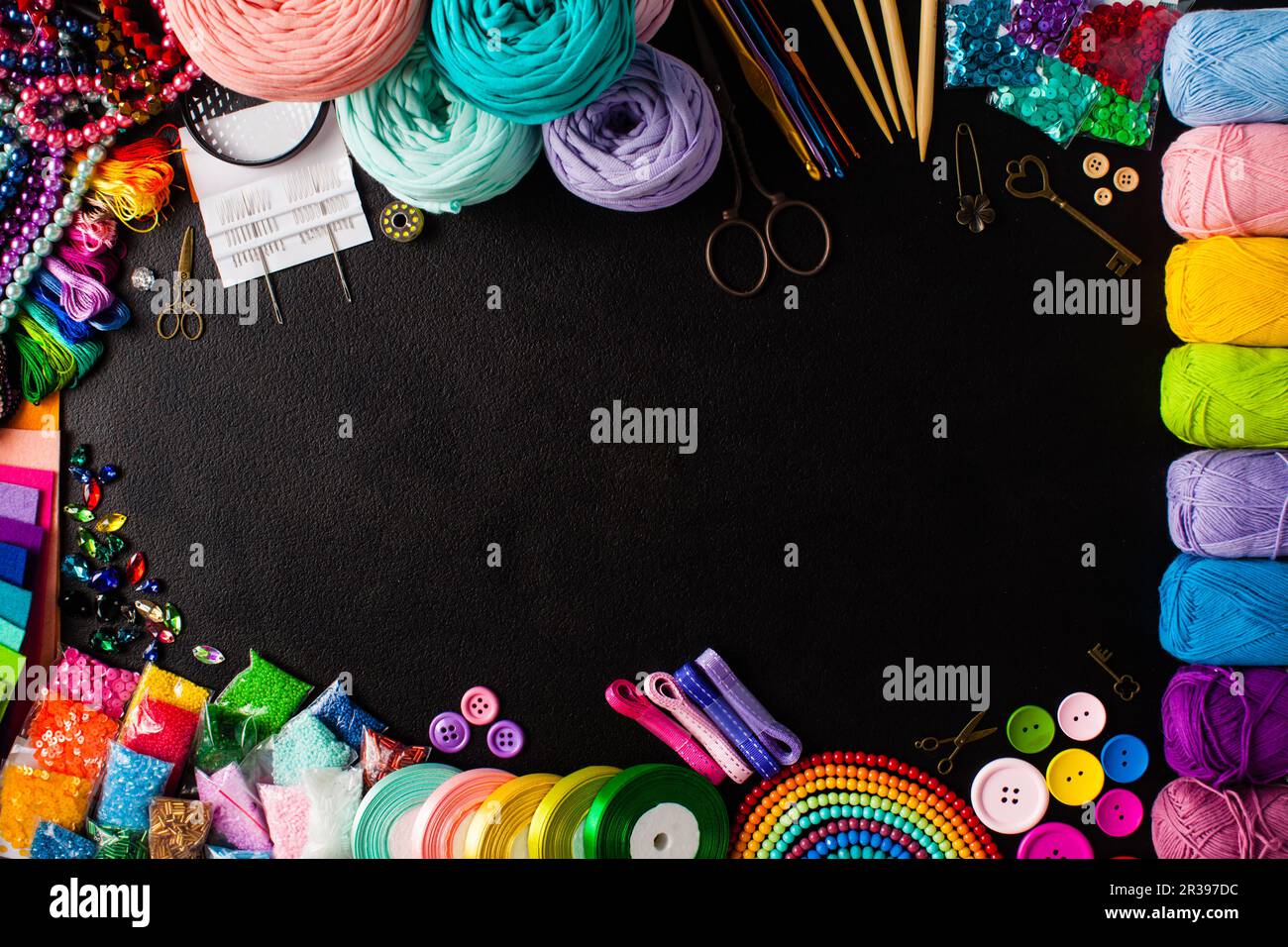 Craft supplies handmade frame hi-res stock photography and images - Alamy