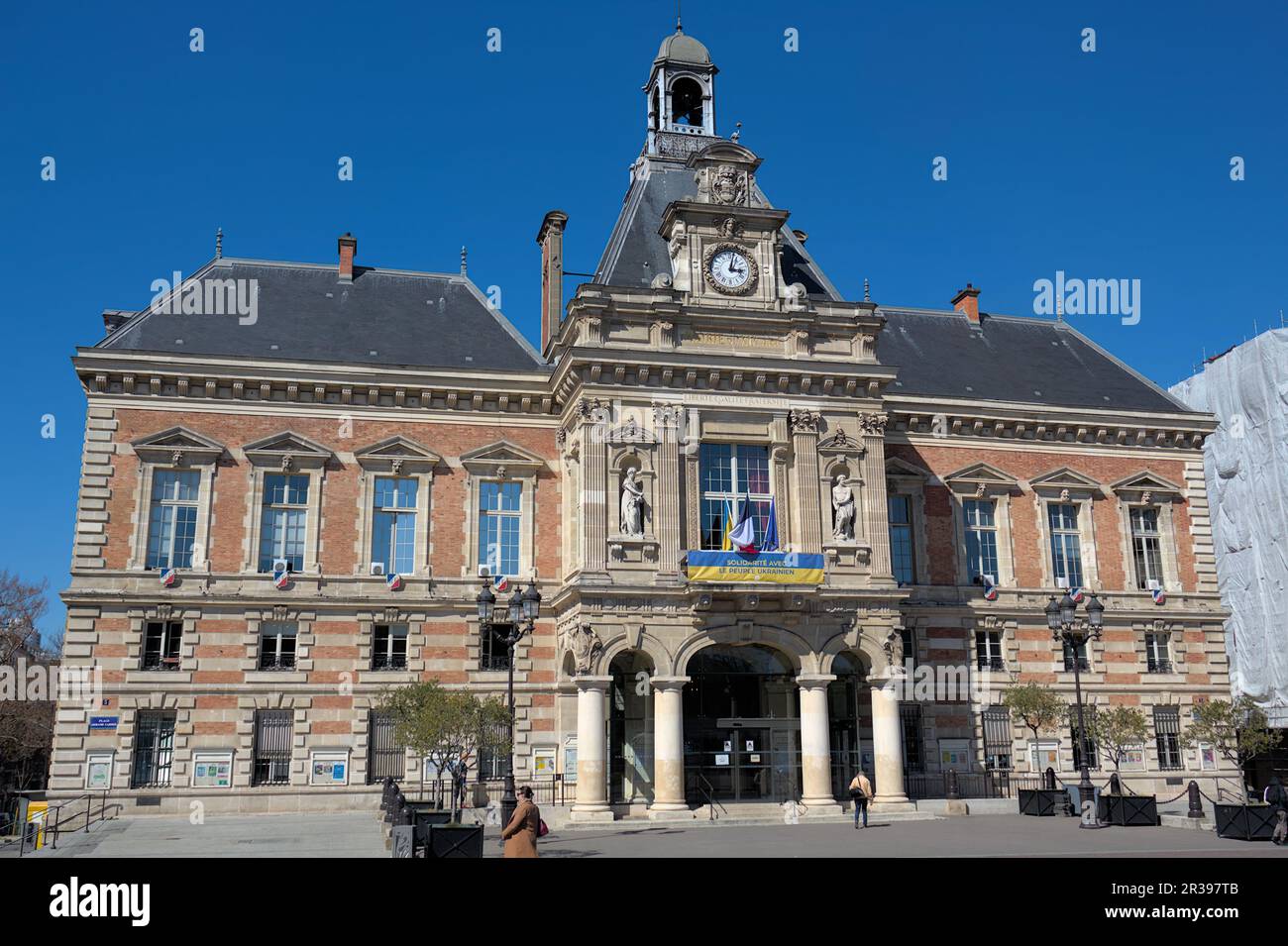 City Hall of the 19th arrondissement of Paris, France Stock Photo - Alamy