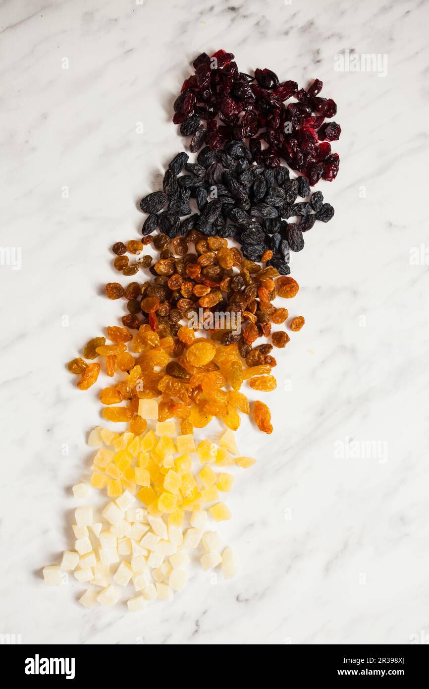 Scattered fruits hi-res stock photography and images - Alamy