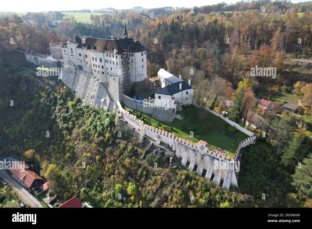 Cesky Sternberk,Czech republic- September 16 2022:Cesky Sternberk ...