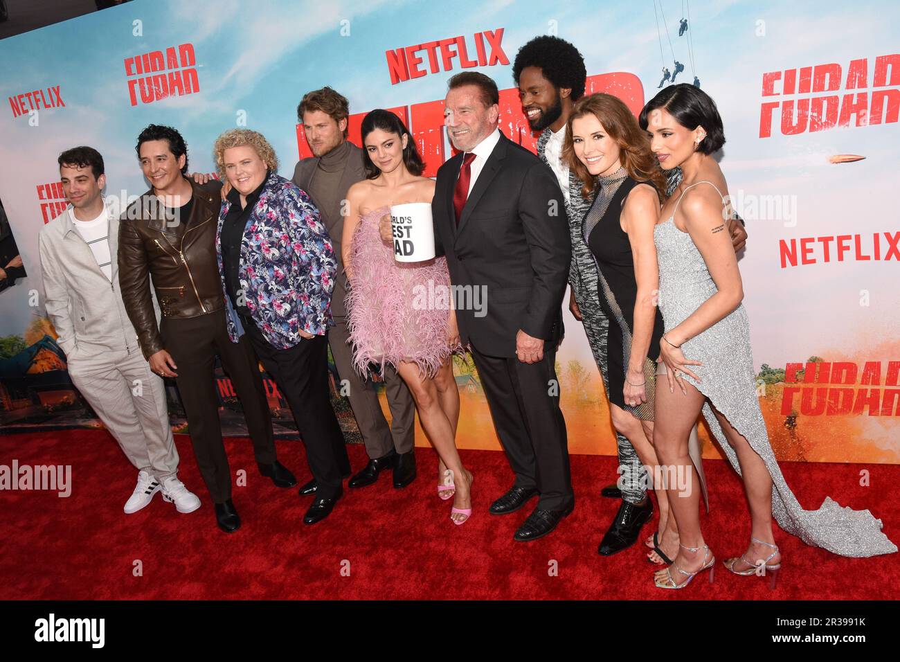 Los Angeles, California, USA. 22nd May, 2023. (L-R) Jay Baruchel ...