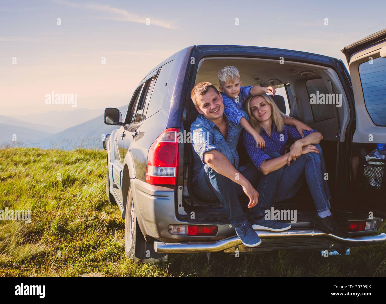 Family vacation car hi-res stock photography and images - Alamy