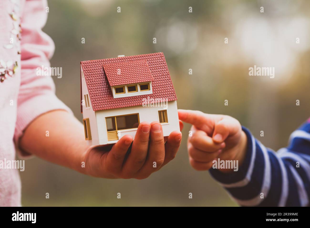 Family for every child, concept of adoption Stock Photo - Alamy