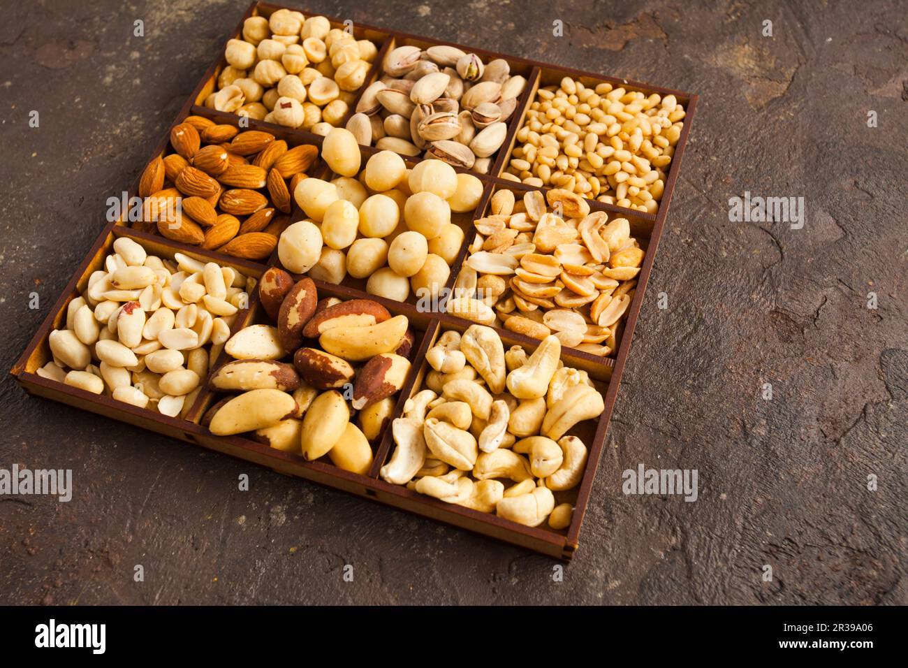 Over top view cashew nuts hi-res stock photography and images - Alamy