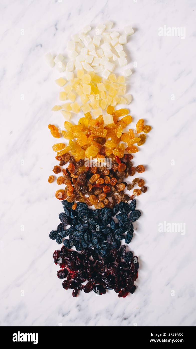 Scattered fruits hi-res stock photography and images - Alamy