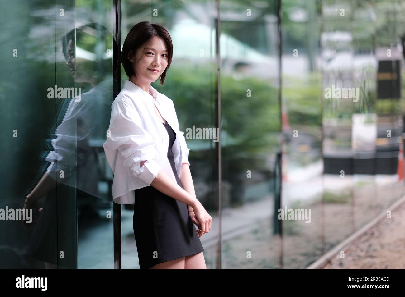 23rd May, 2023. S. Korean actress Lee Joo-woo South Korean actress Lee ...