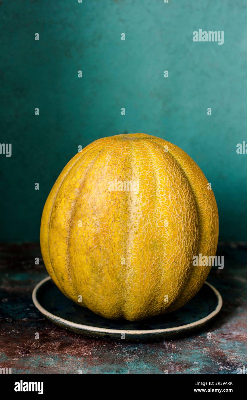 Ripe yellow melon hi-res stock photography and images - Alamy