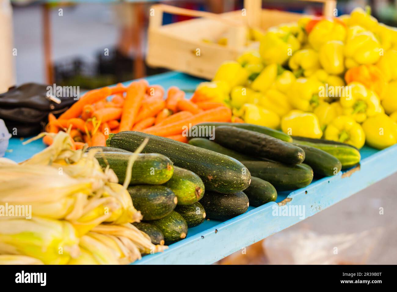 Farmers harvest different vegetables hi-res stock photography and ...