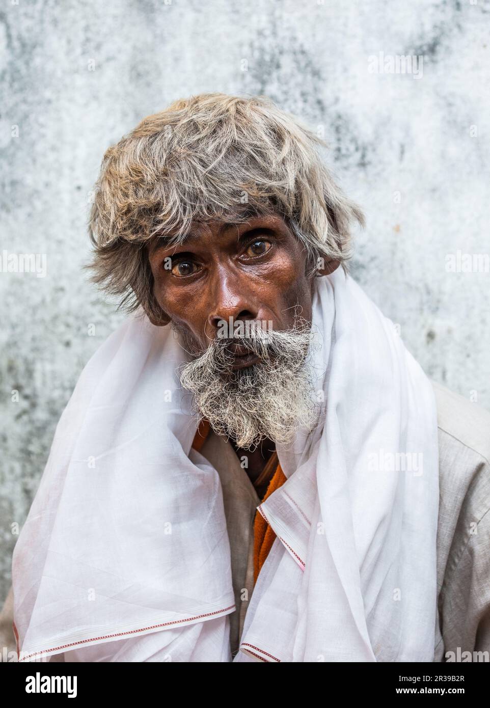 Portrait of a Sadhu in traditional dress Stock Photo - Alamy