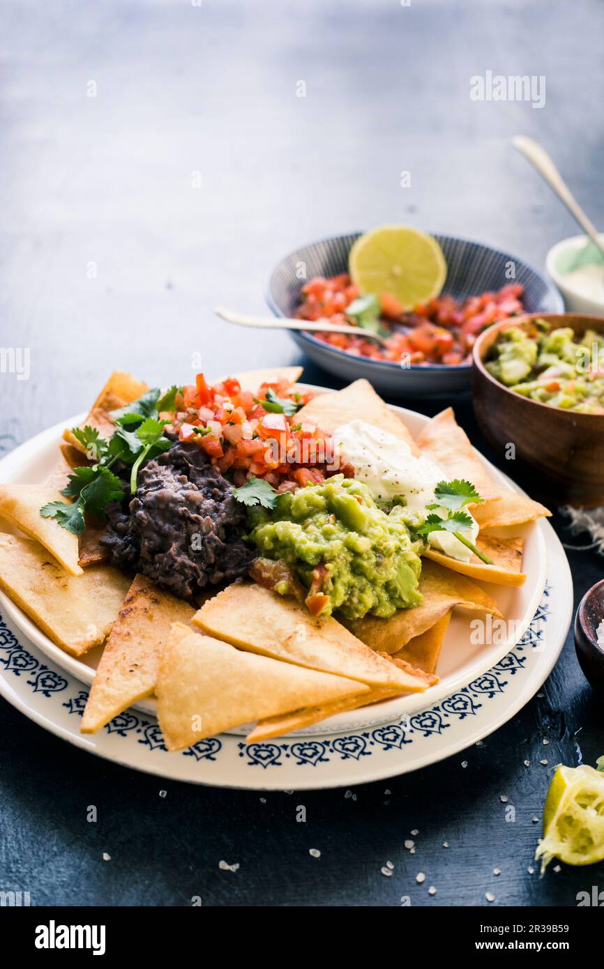Home made mexican snacks hi-res stock photography and images - Alamy
