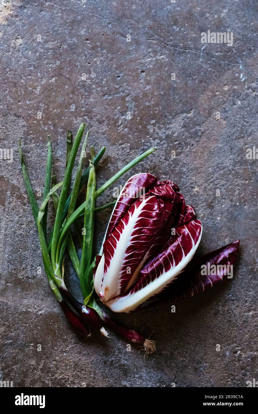 Inside of a red cabbage hi-res stock photography and images - Alamy