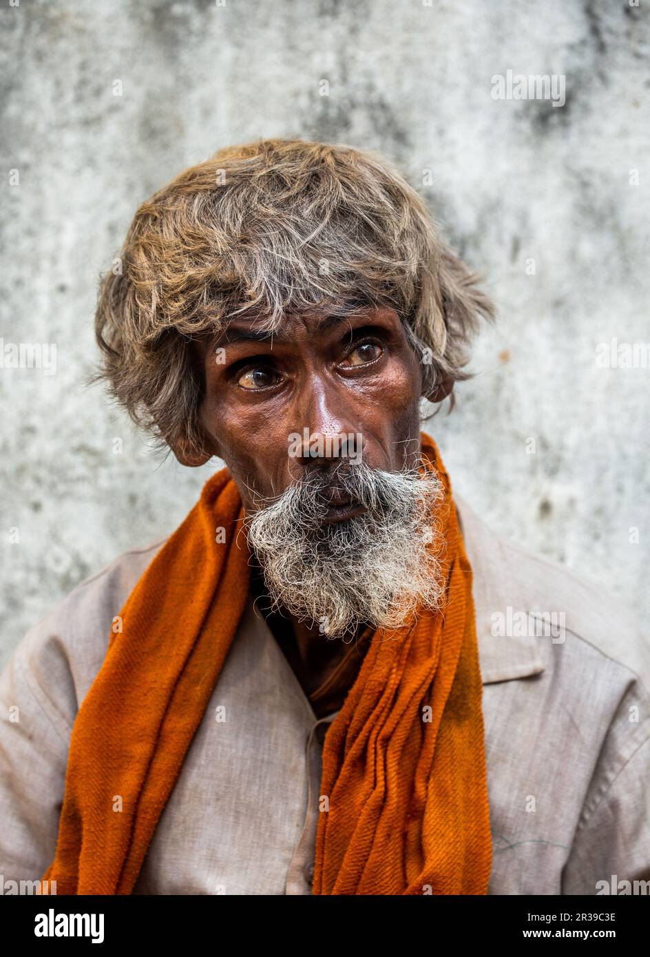 Portrait of a Sadhu in traditional dress Stock Photo - Alamy