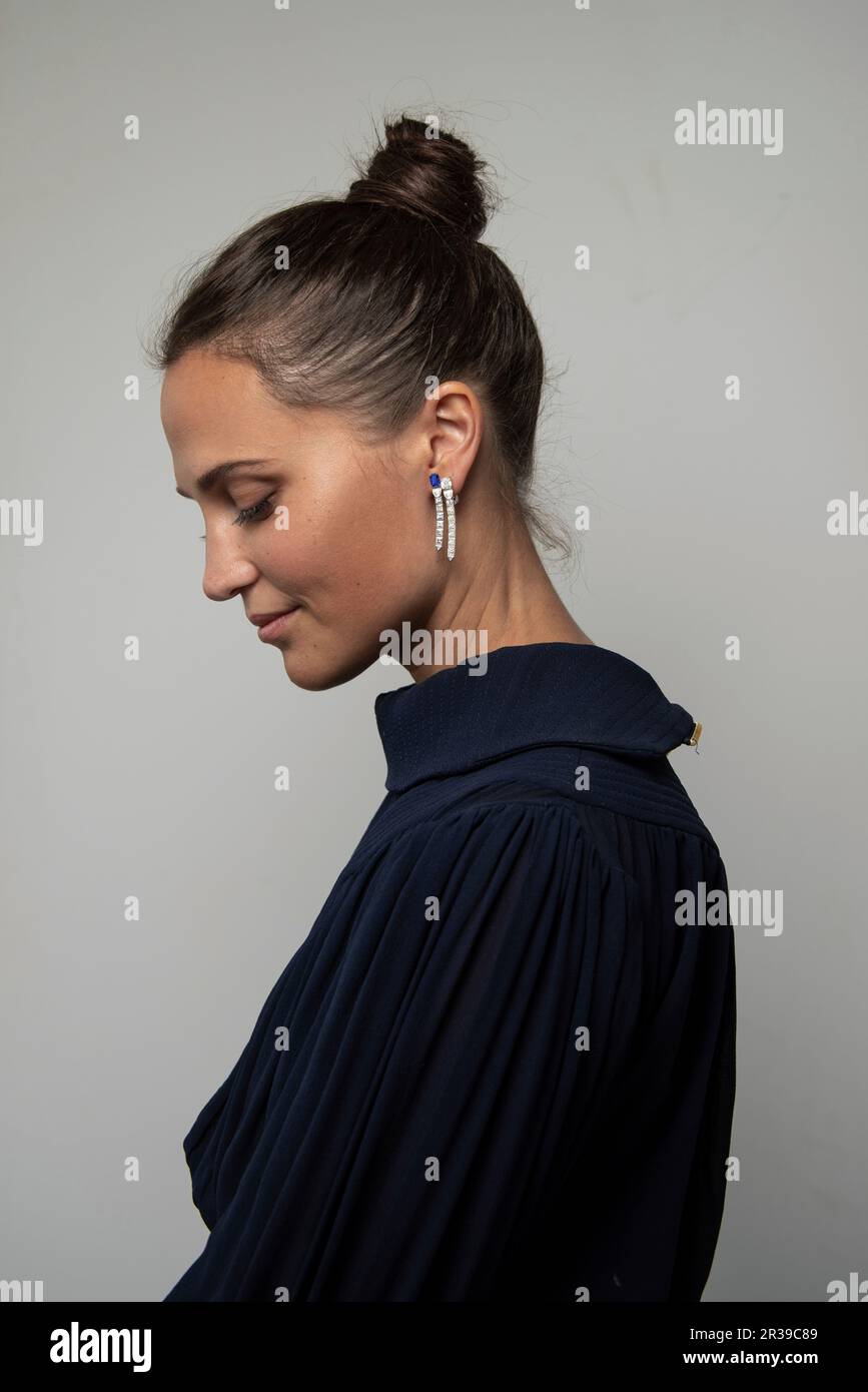 Alicia Vikander poses for portrait photographs for the film 'Firebrand ...