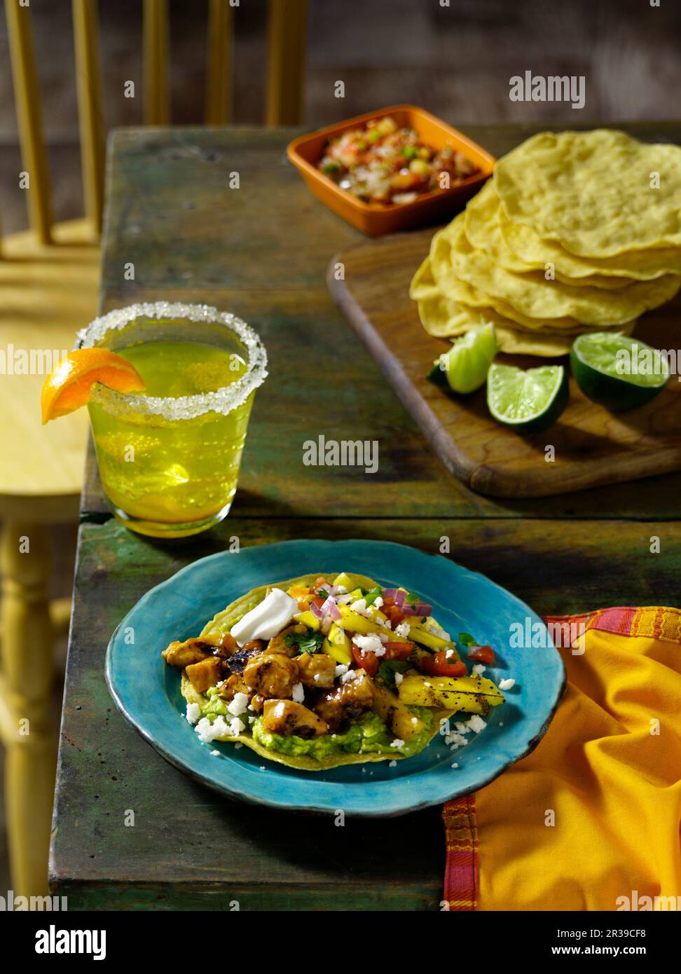 Tostadas mexico hi-res stock photography and images - Alamy