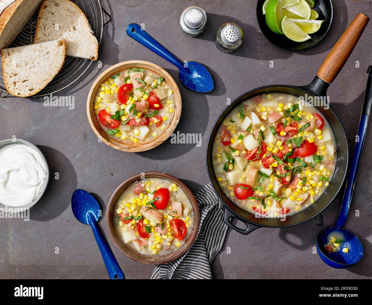 Summer chowder hi-res stock photography and images - Alamy