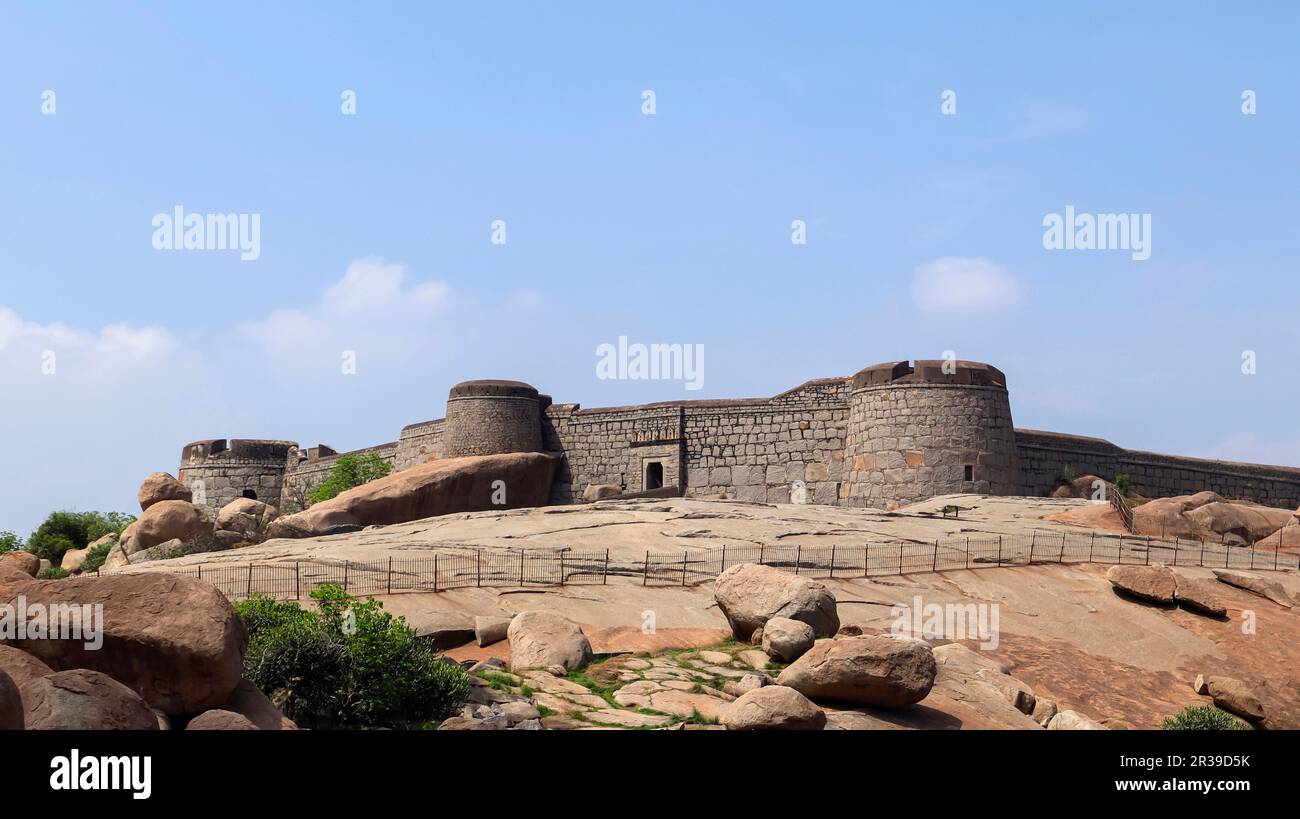 Rear entrance to Palace, Bellary Fort, Karnataka, India Stock Photo - Alamy