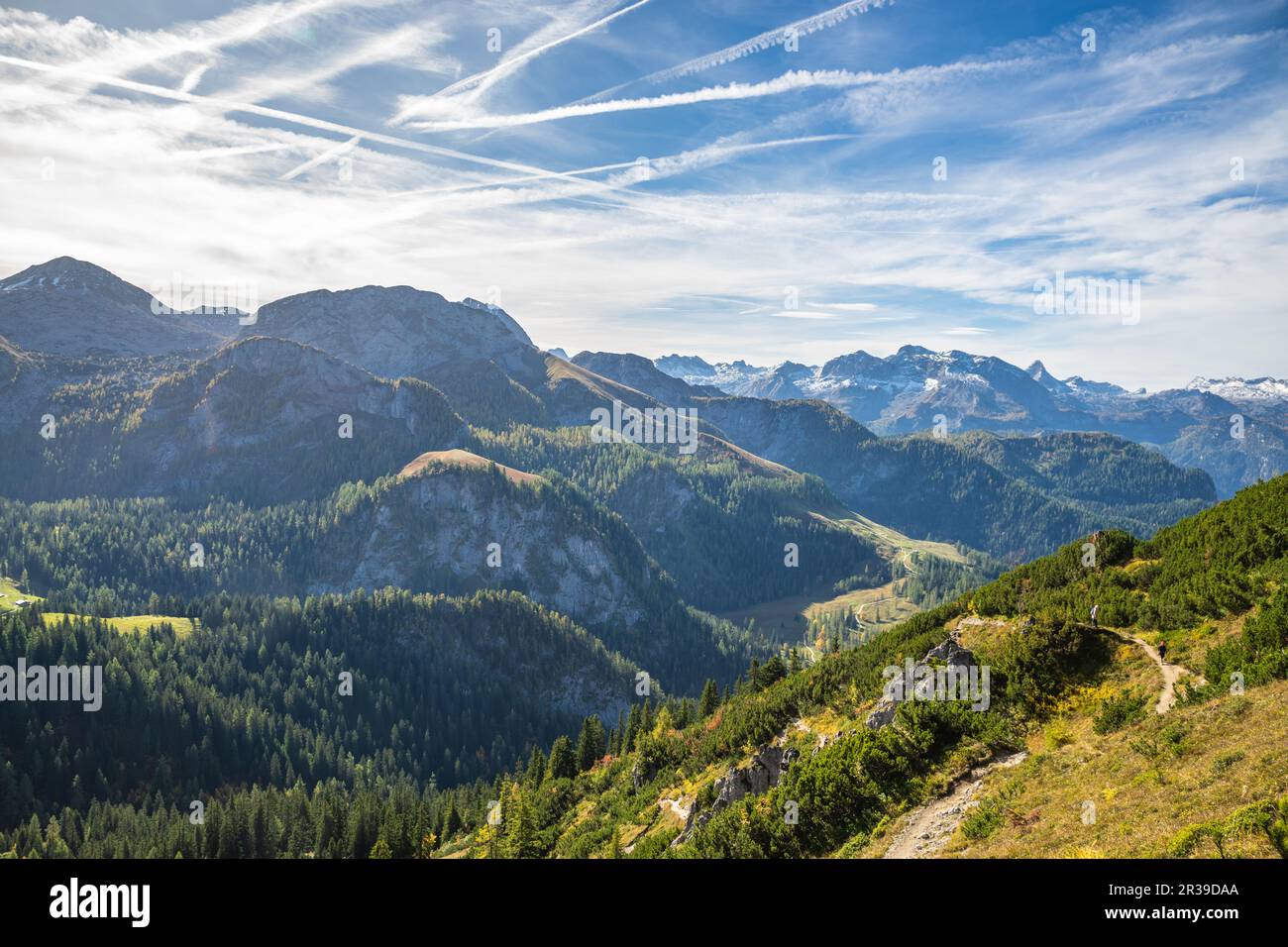 Bavarian Alps in autumn Stock Photo - Alamy