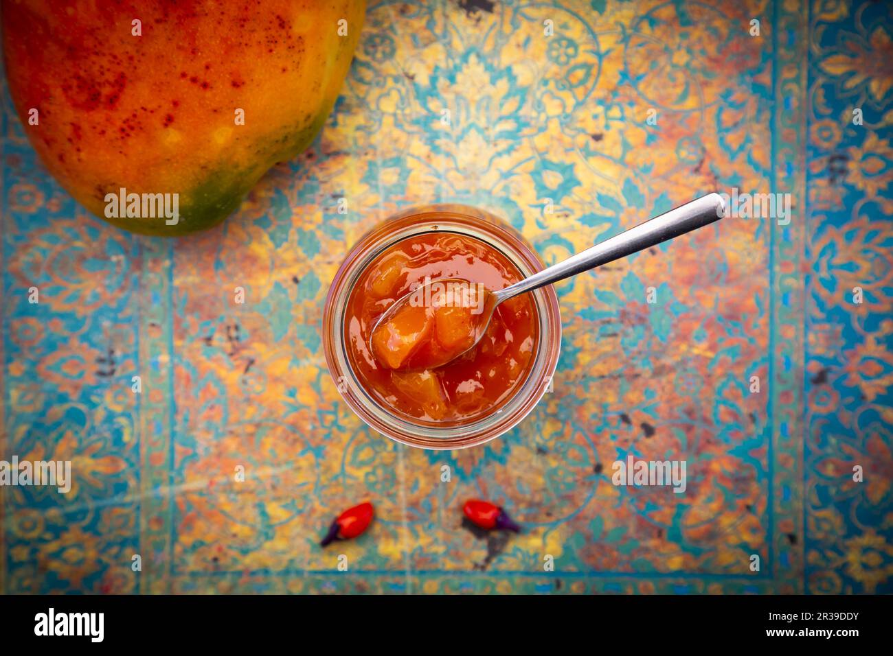 Spoons of chutney hi-res stock photography and images - Alamy