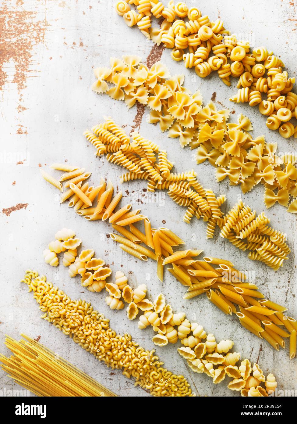 Different pasta types Stock Photo - Alamy