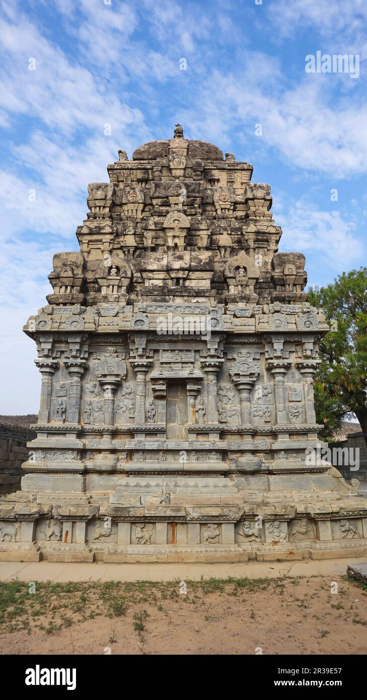 Backside View of Sri Kamakshi Vaidyanatha Swamy Temple, Pushpagiri ...