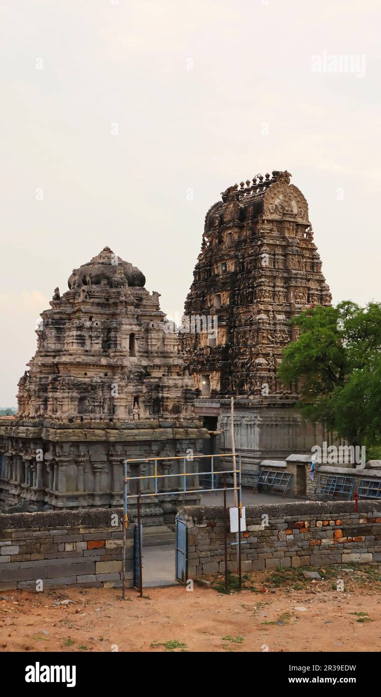 Temple Dome of Chenna Kesava Temple, Pushpagiri, Andhra Pradesh, India ...