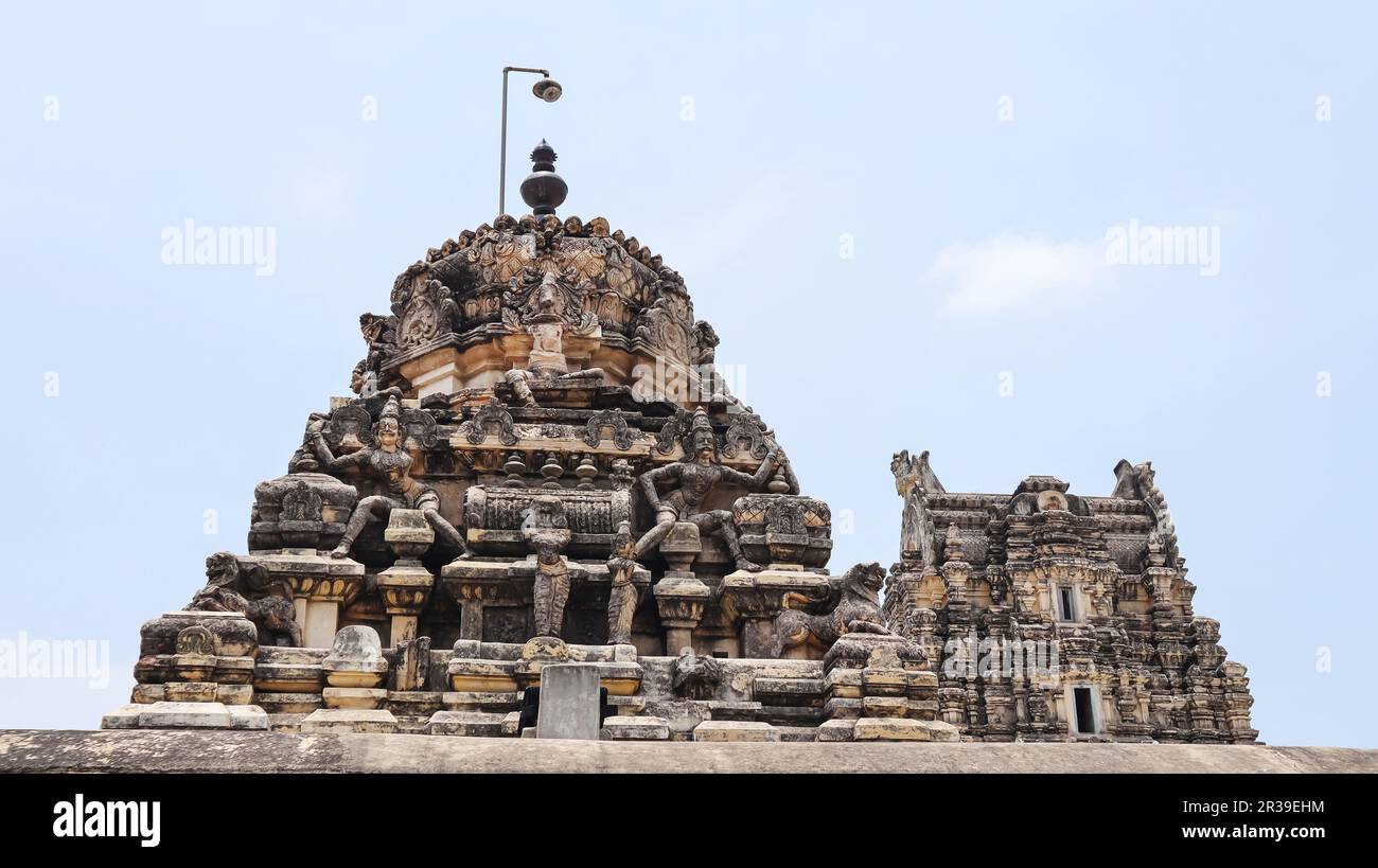 Temple Dome of Kondandarama Temple, Vontimitta, Kadapa, Andhra Pradesh ...