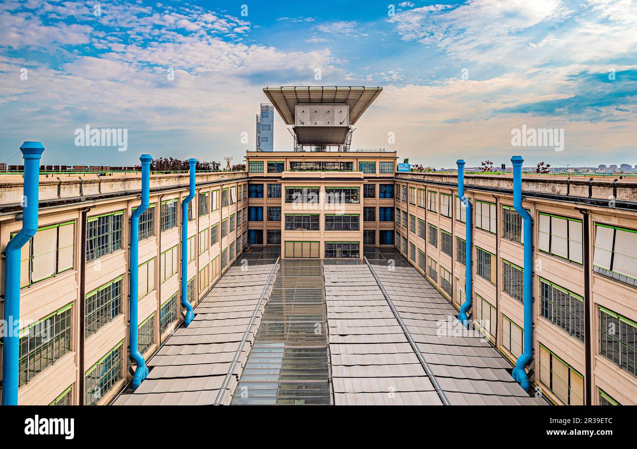Italy Piedmont Turin Lingotto - Treasure Chest by Renzo Piano Stock ...