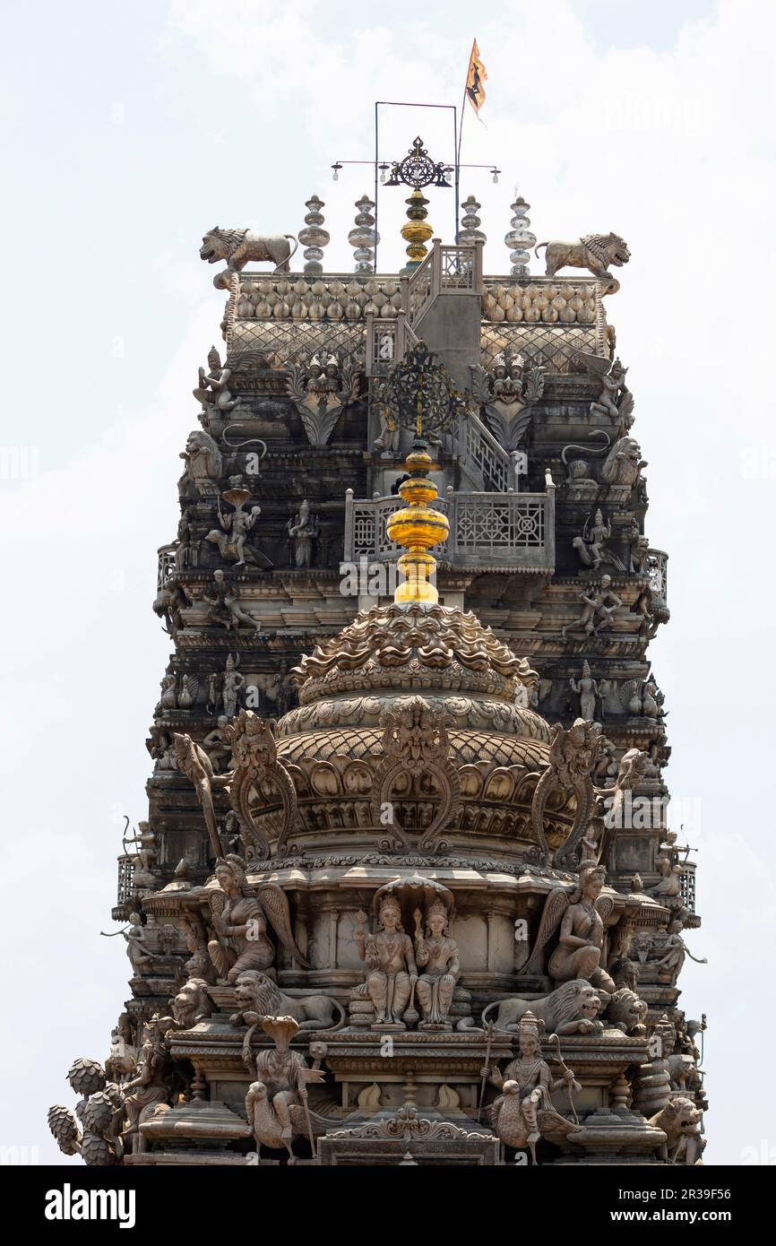 Temple Dome of Sri Kodanda Rama Temple, Gollala Mamidada, East Godavari ...
