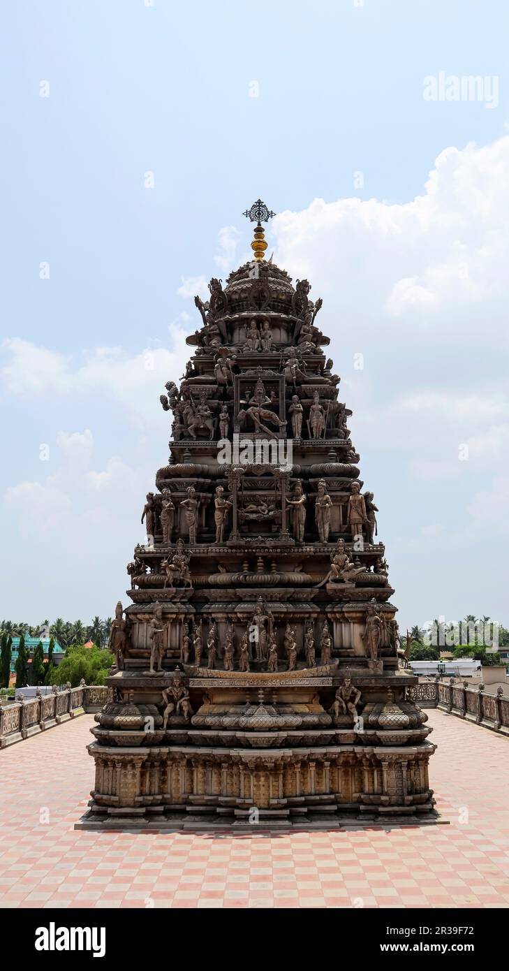 Scenes From Ramayana and Mahabharata Depicting on the Temple Sri ...