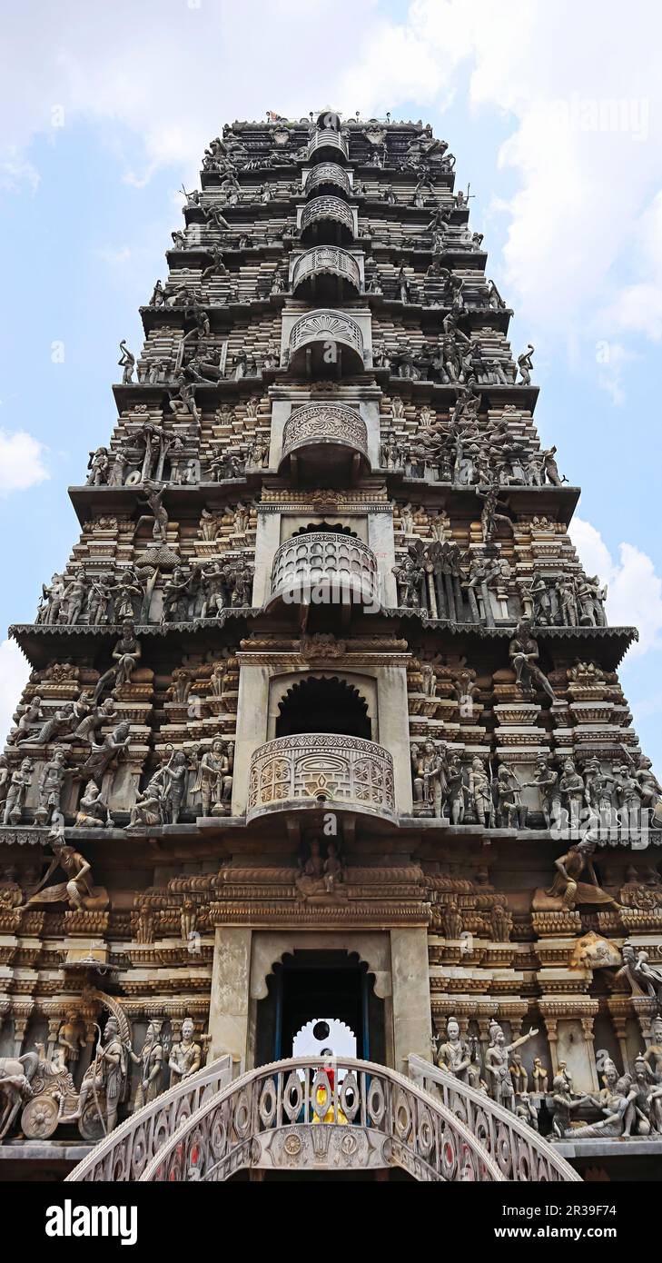 Gopuram of Sri Kodanda Rama Temple, Gollala Mamidada, East Godavari ...