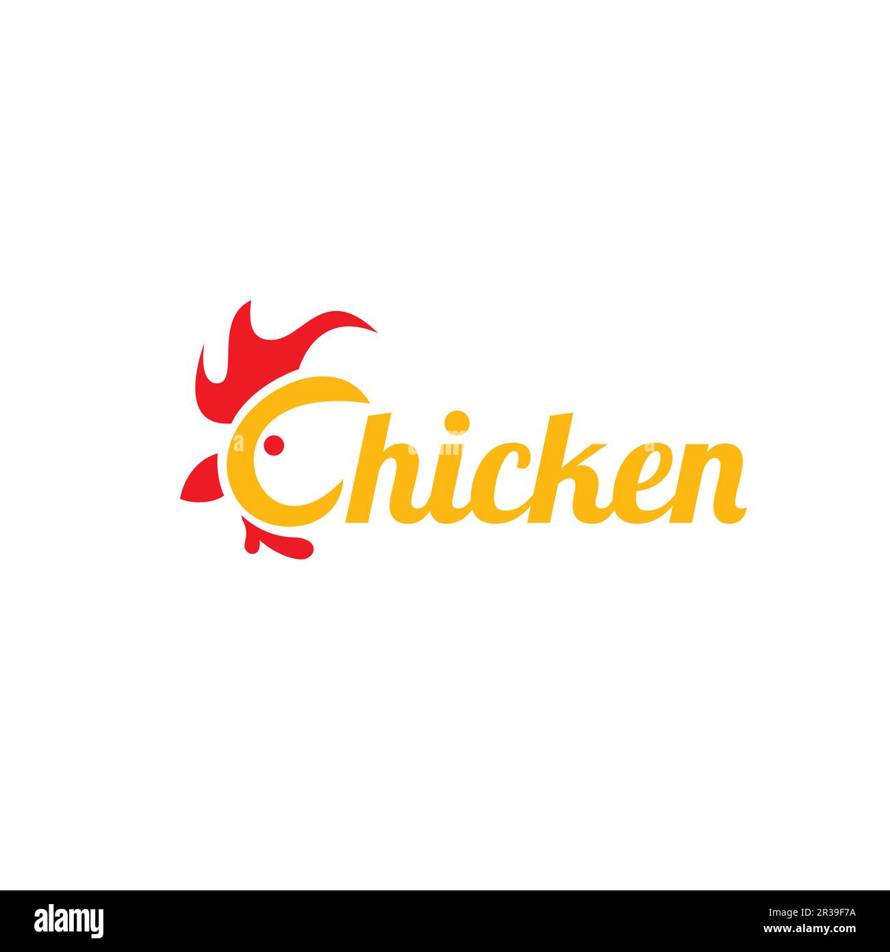 Chicken Logo Vector suitable for restaurant logo Stock Vector Image ...