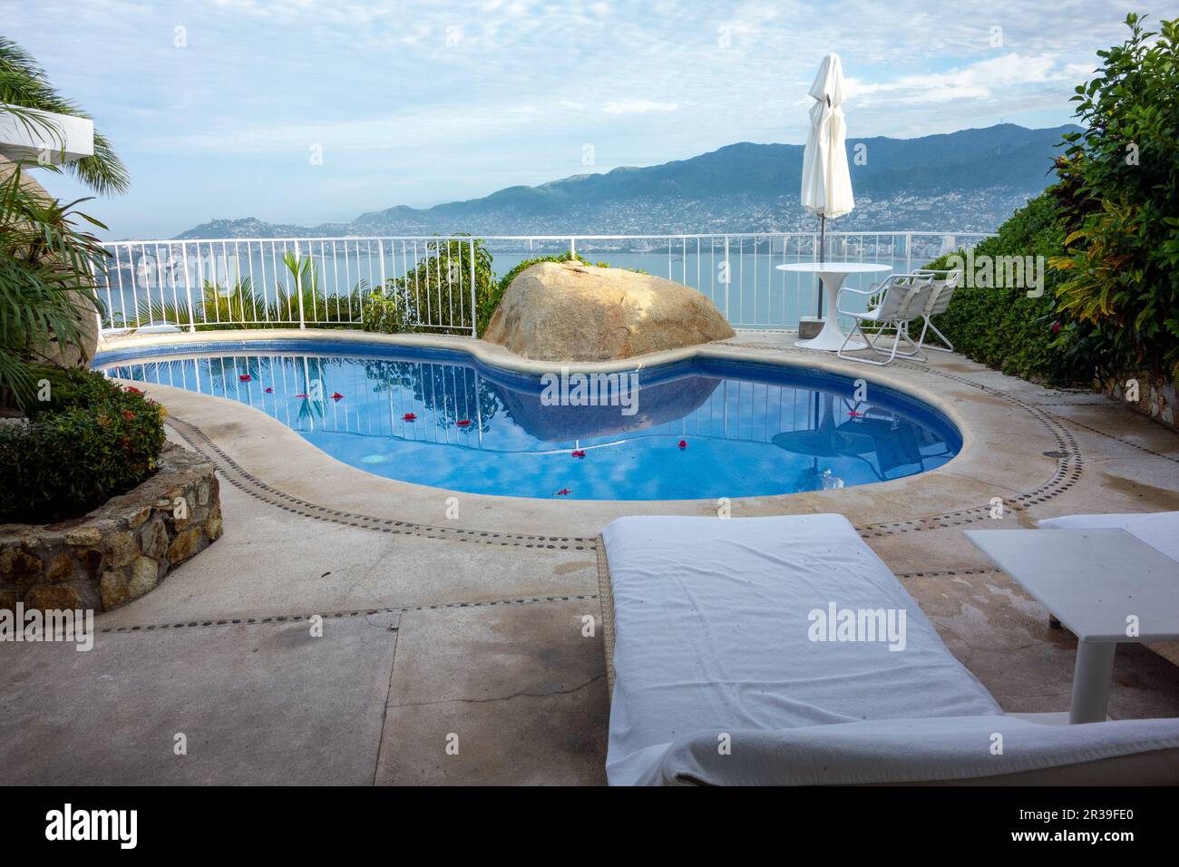 Hotel Las Brisas with Private Pool in Acapulco, Mexico Stock Photo - Alamy