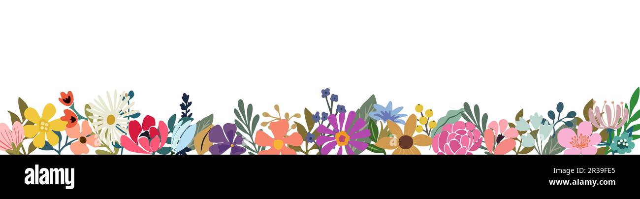 Floral Banner Clip Art