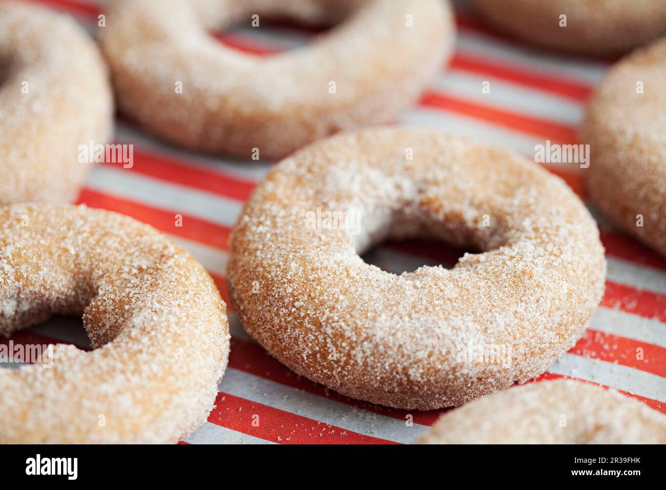 Delicious sweet soft doughnuts hi-res stock photography and images - Alamy