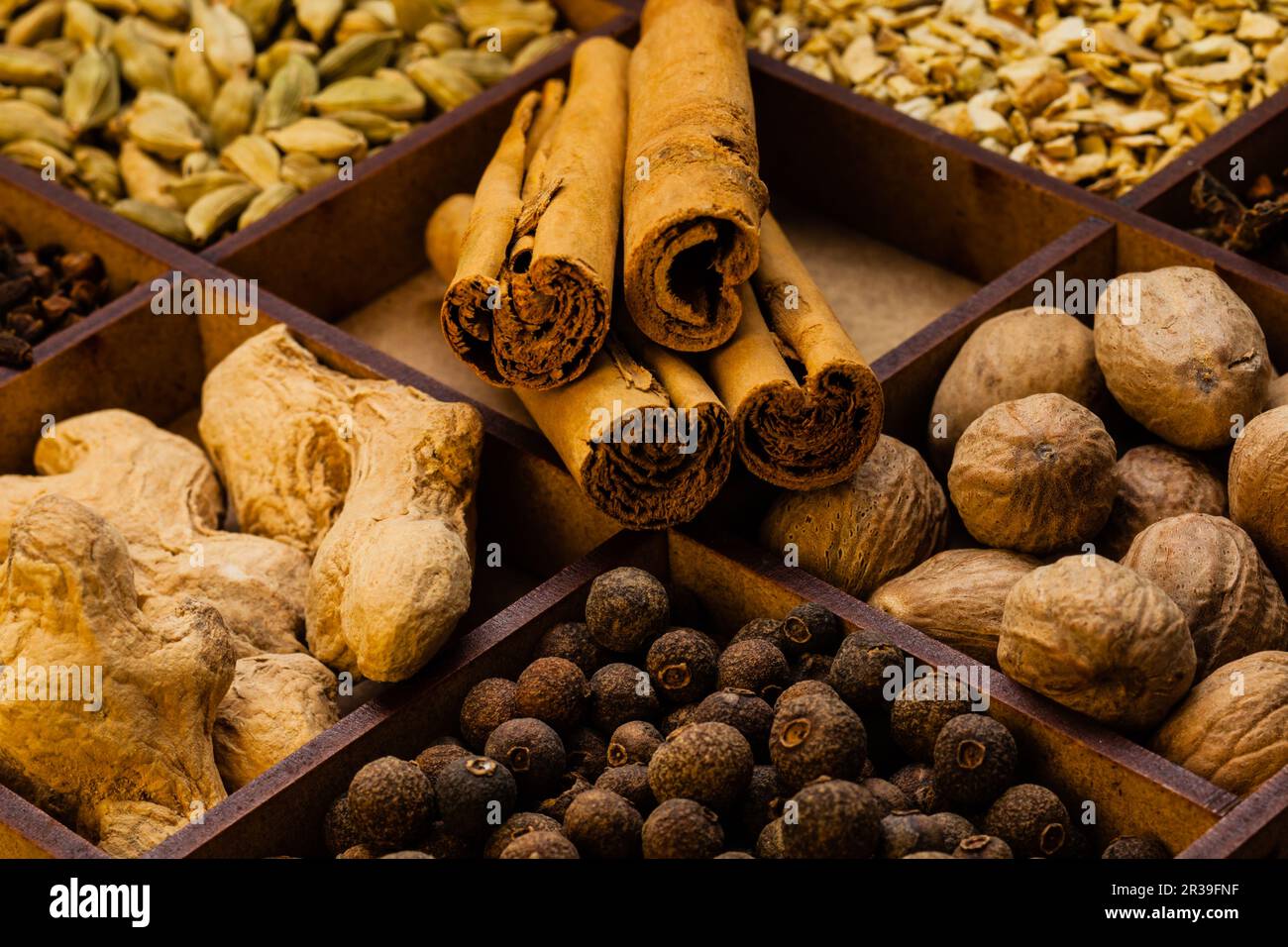 Indian spices box hi-res stock photography and images - Alamy