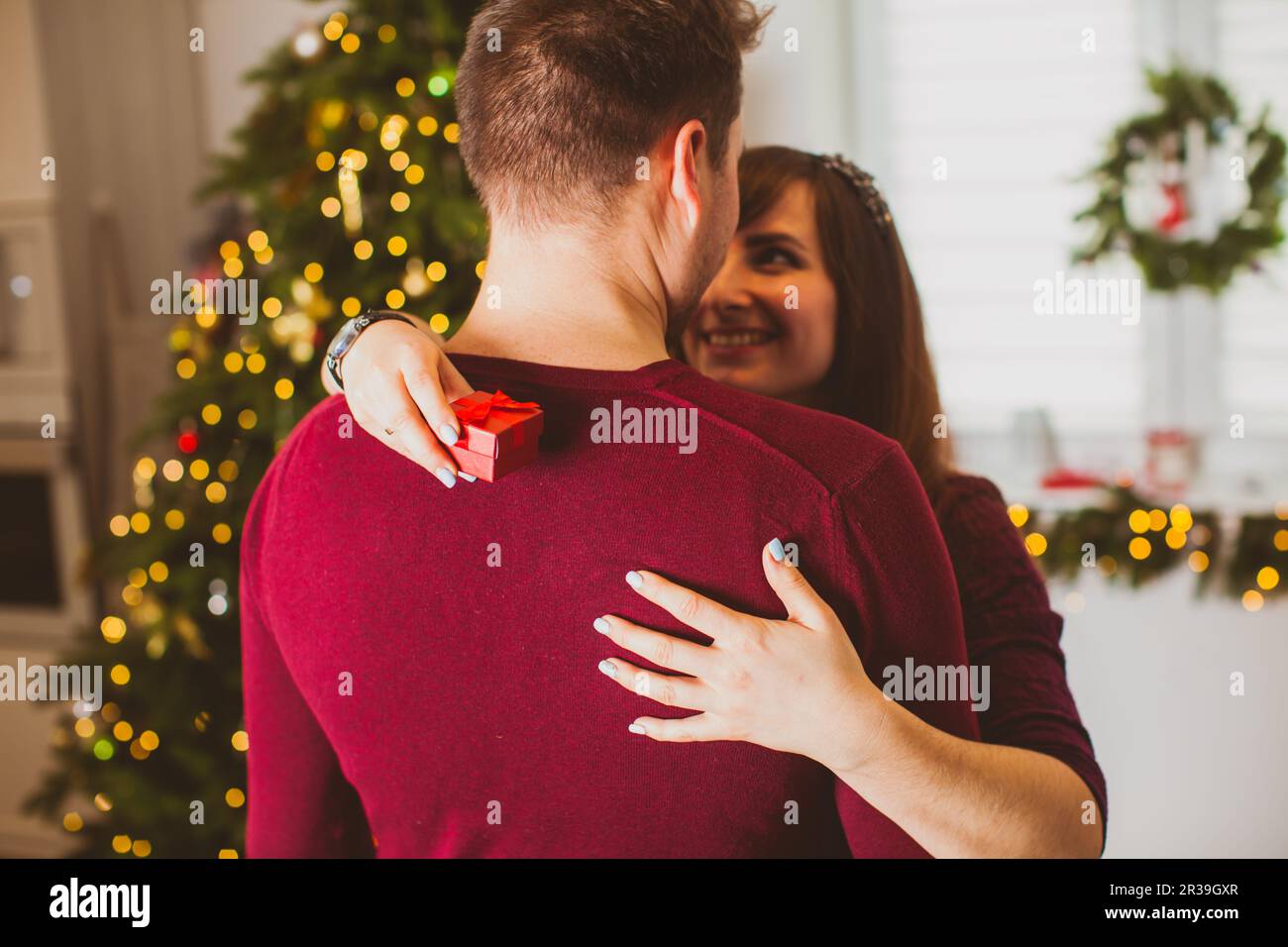 Back view adults hi-res stock photography and images - Alamy
